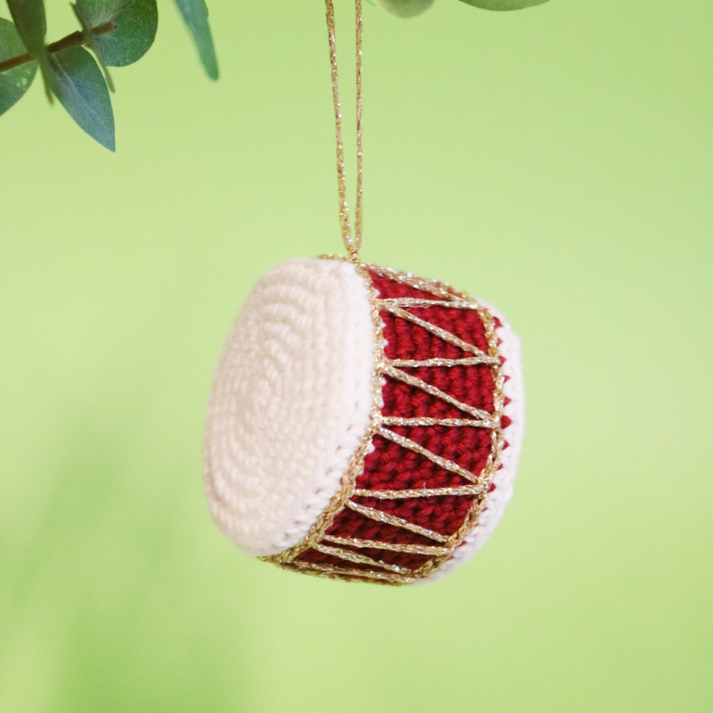 Hæklet julehjerte – Niah Design