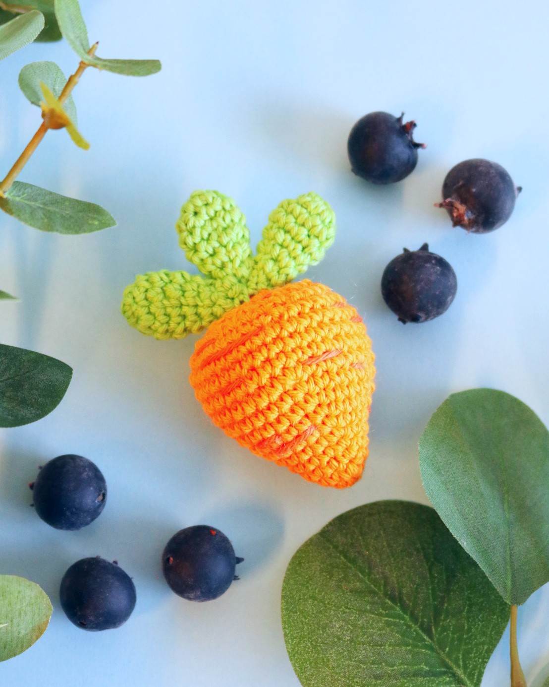 Hæklet Baby-gulerod – Niah Design